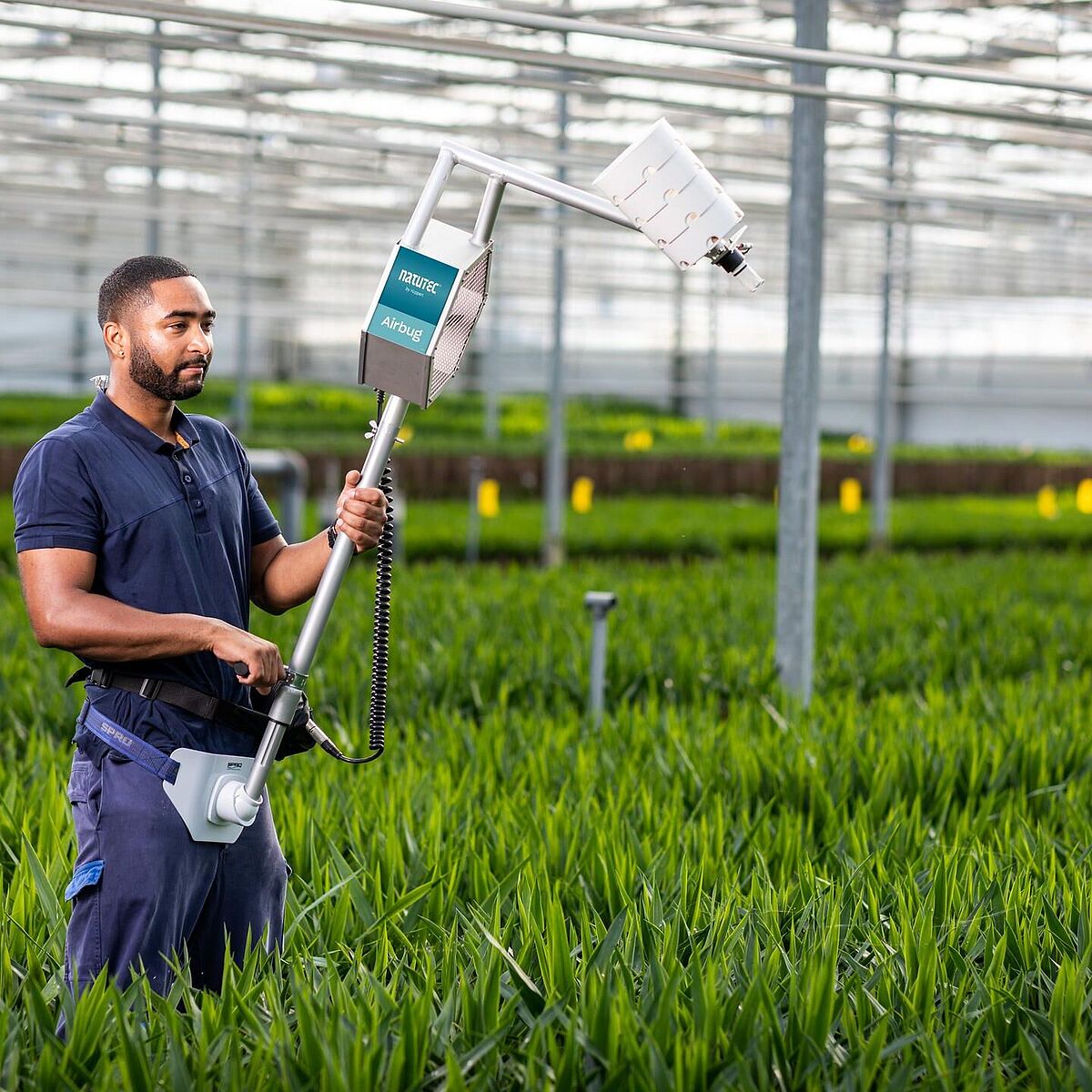 Natutec Airbug | Uniforme verdeling van natuurlijke vijanden