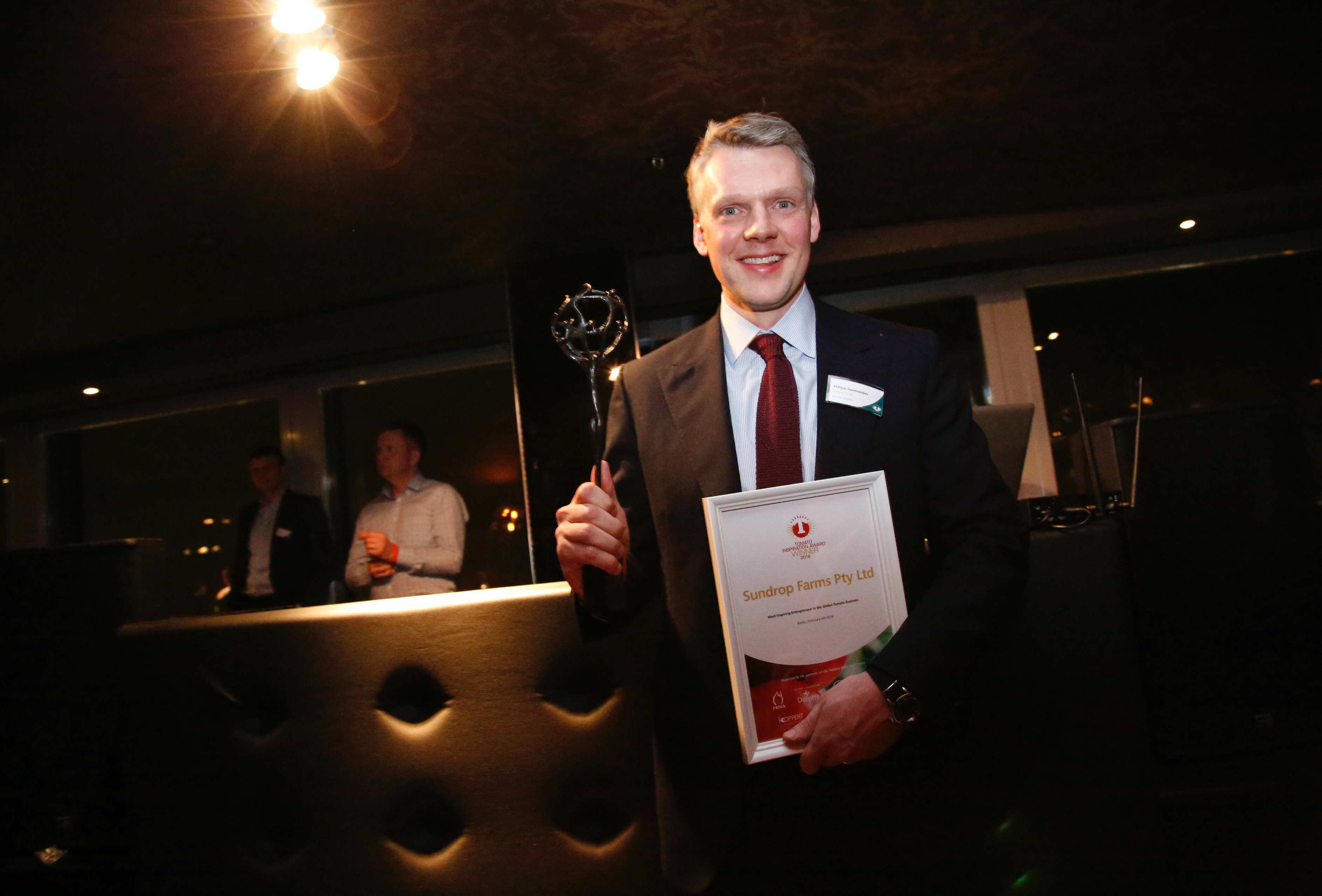 Sundrop Farms wint Tomato Inspiration Award 2016 | Koppert Nederland